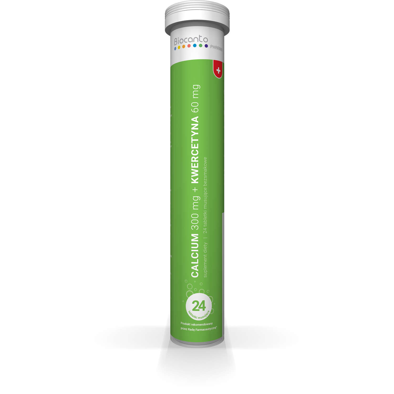CALCIUM 300 mg + KWERCETYNA 60 mg - Biocanto