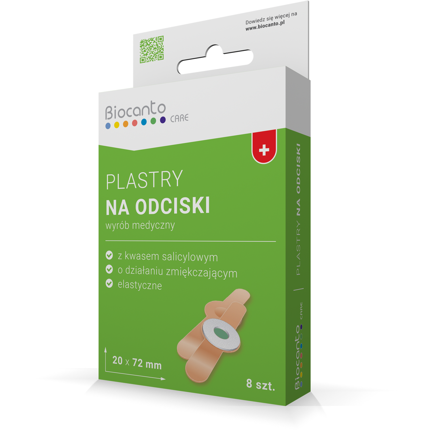 Plastry na odciski - Biocanto
